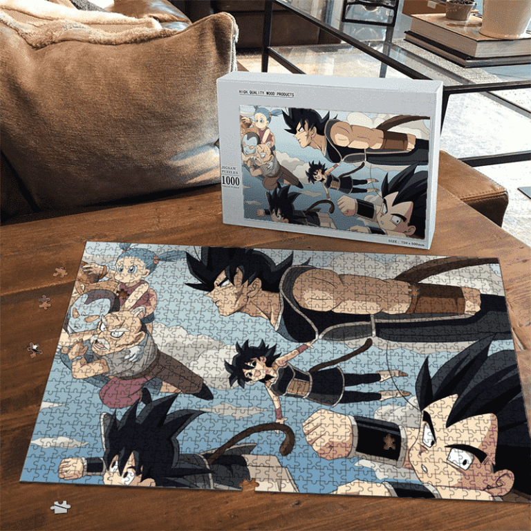 Dragon Ball Z Kid Goku Gine Bardock Vegeta Bulma Puzzle | Dragon Ball Z ...